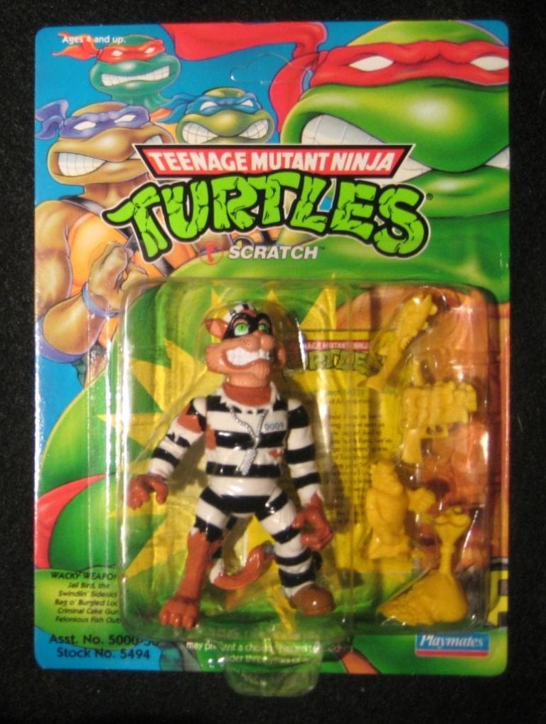 Here Is Why Scratch the Cat from the 1993 TMNT Toy Line Is so Rare