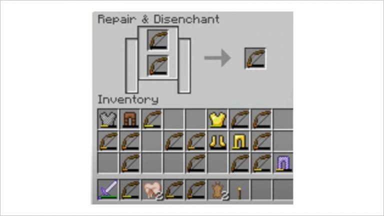 How To Repair And Disenchant In Minecraft? With Examples