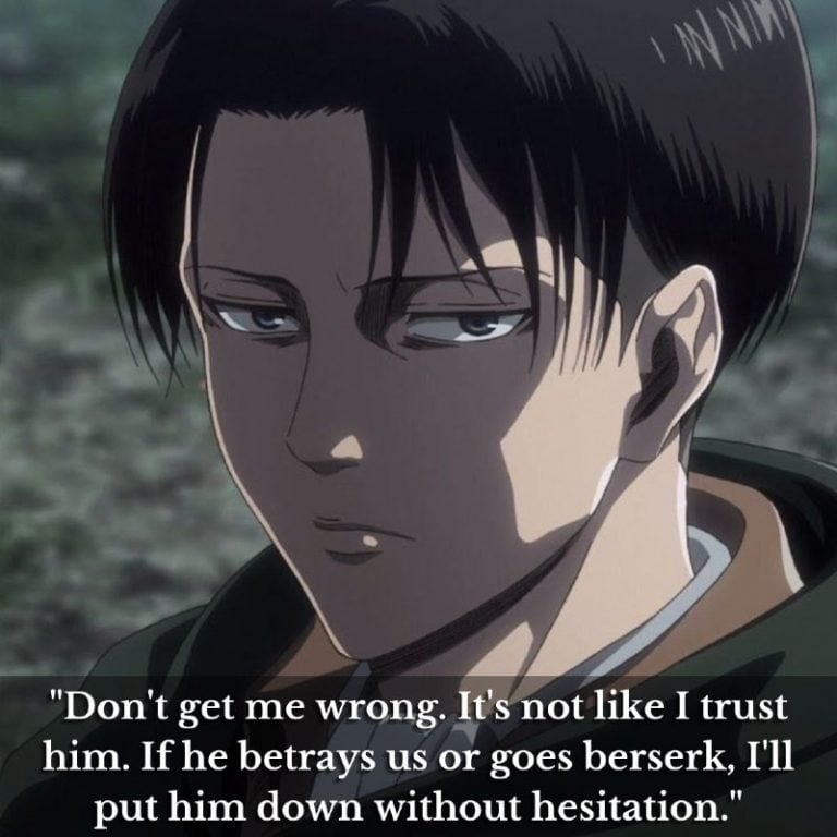 AoT: 17 Best Levi Ackerman Quotes and Dialogues (With Images)