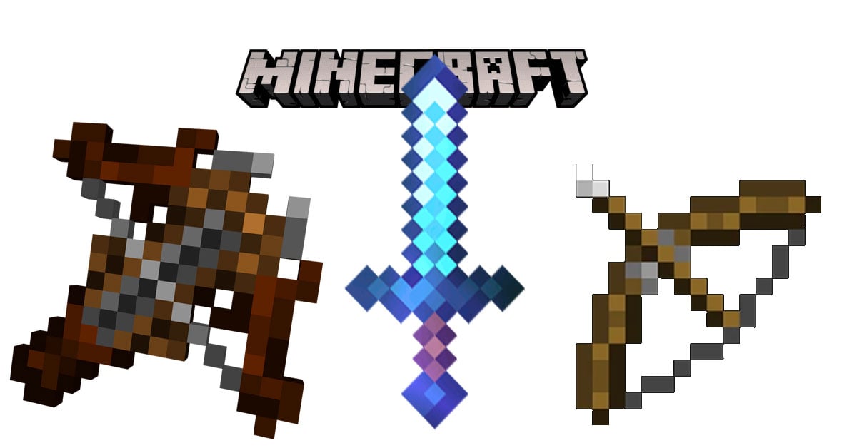 30 Best Minecraft Weapons & How to Find Them (2022 Update)