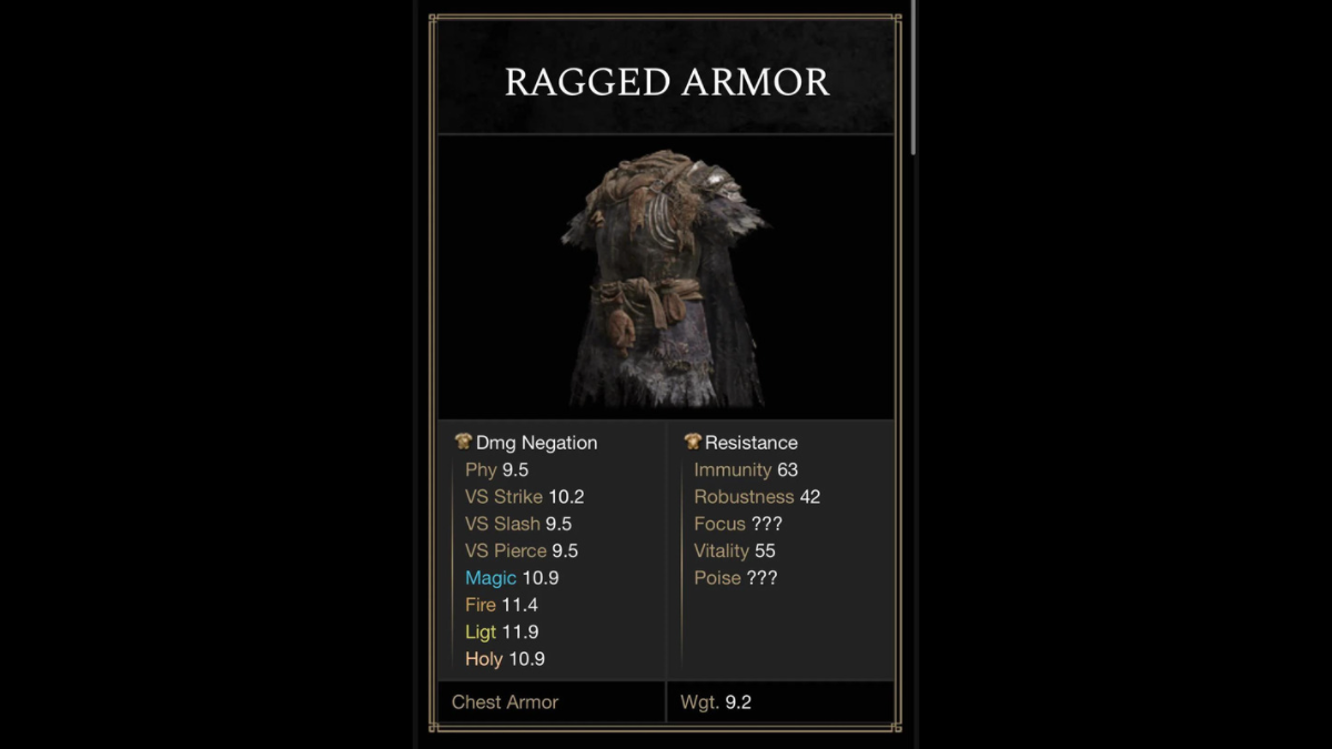 How To Find & Collect The Ragged Armor Set In Elden Ring?