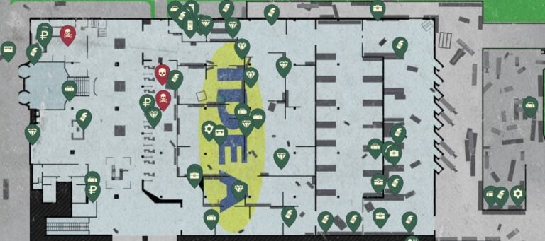 Escape from Tarkov: Interchange Map Stash & Extracts guide