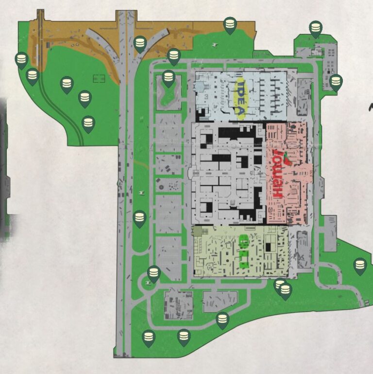 Escape from Tarkov: Interchange Map Stash & Extracts guide