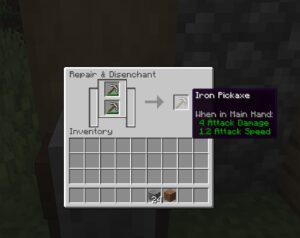 Here's How To Repair & Disenchant Your Items in Minecraft