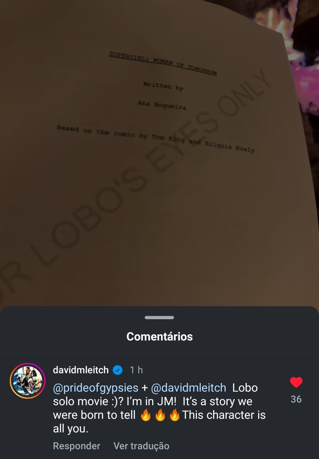 David Leitch Wants to Make a Solo Lobo Movie for the DCU: "It's a story ...