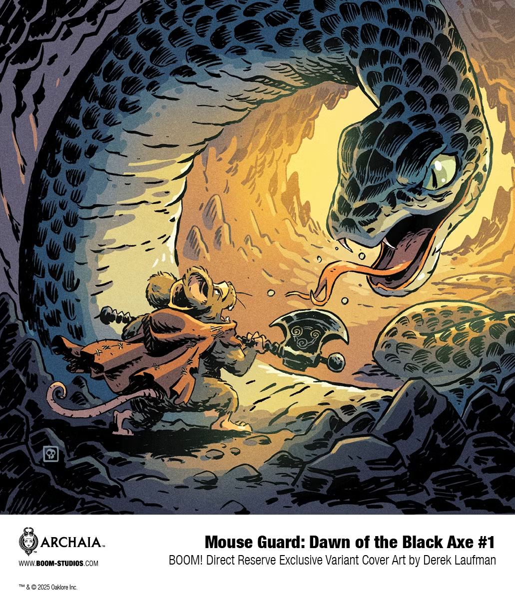 BOOM! Reveals First Images from Upcoming 'Mouse Guard' Revival