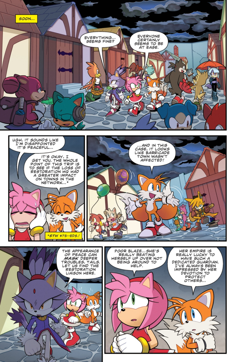 'Sonic the Hedgehog' #78 Preview: Chaos Ensues After the Collapse of ...